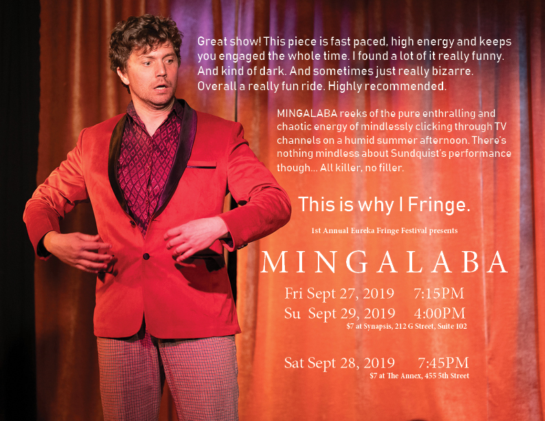 Eureka Fringe 2019 | James Sundquist